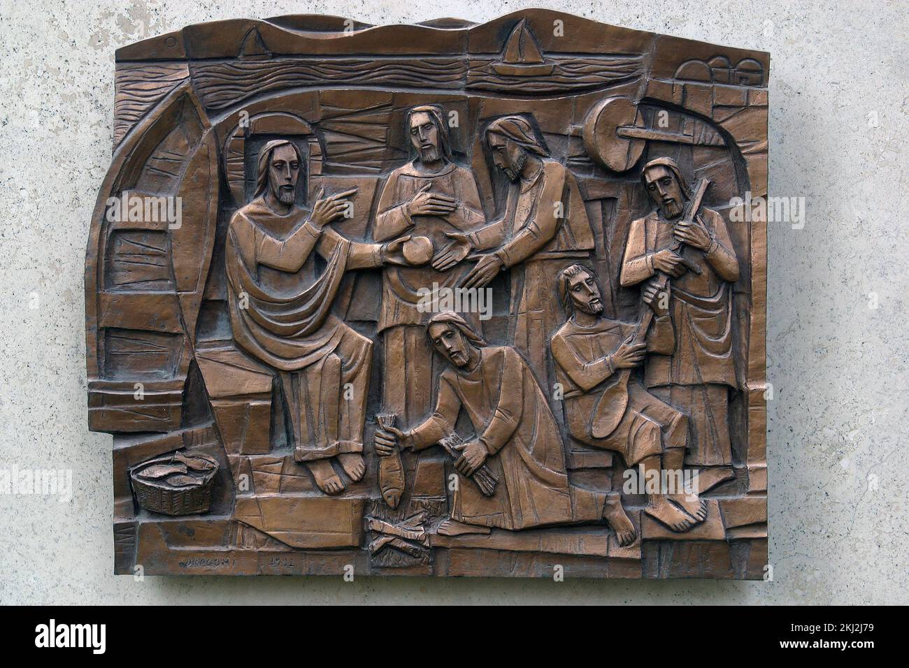 Jesus Appears by the Sea of Tiberias, Way of Light by Giovanni Dragoni ...