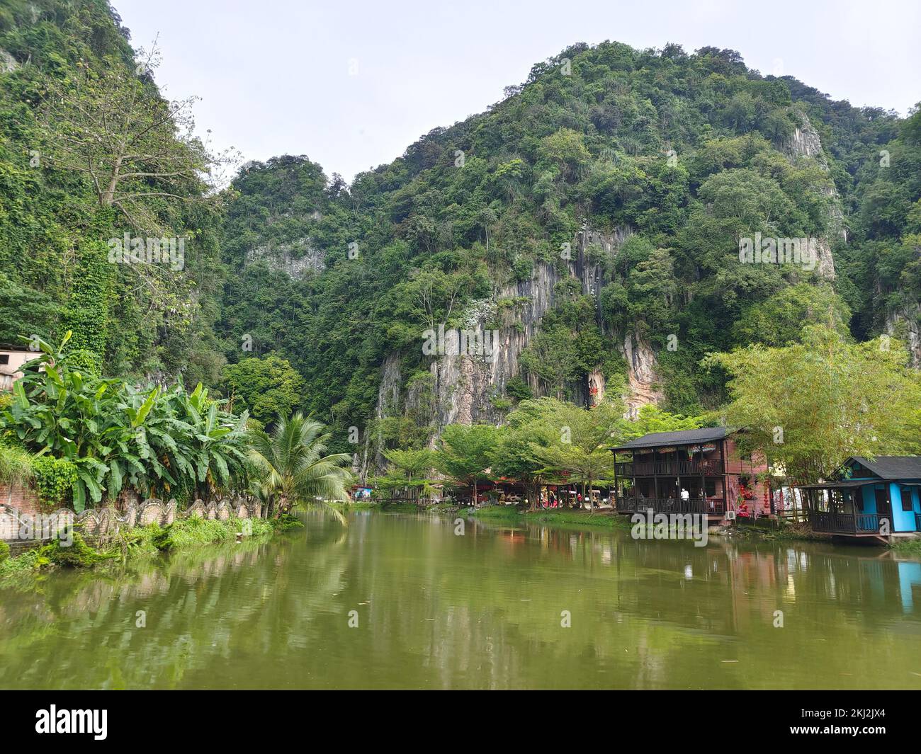 The Qing Xin Ling leisure and cultural village in Malaysia with a ...