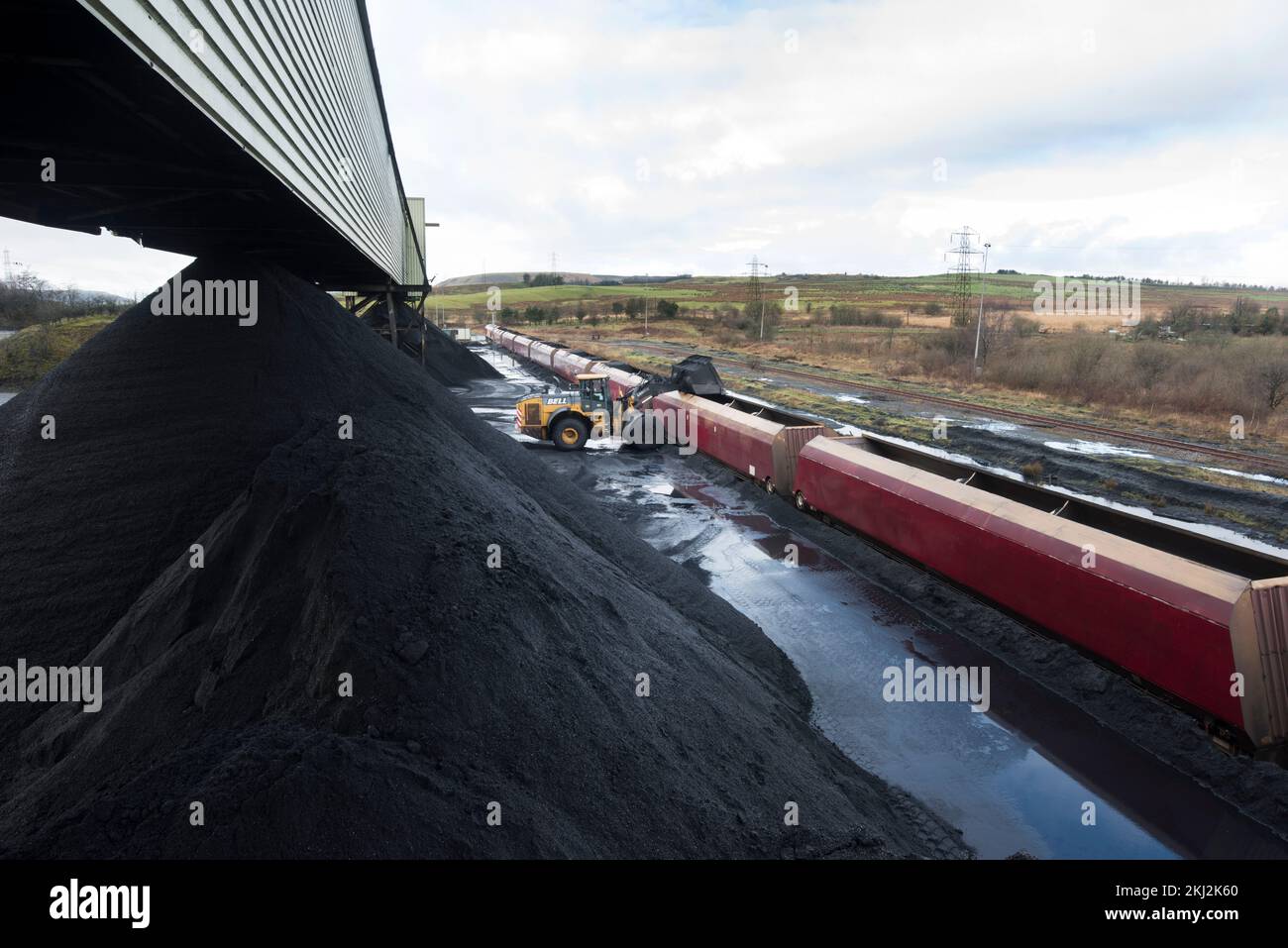 Onllwyn Coal washing plant closed May 6, 2022, bringing an end to coal ...