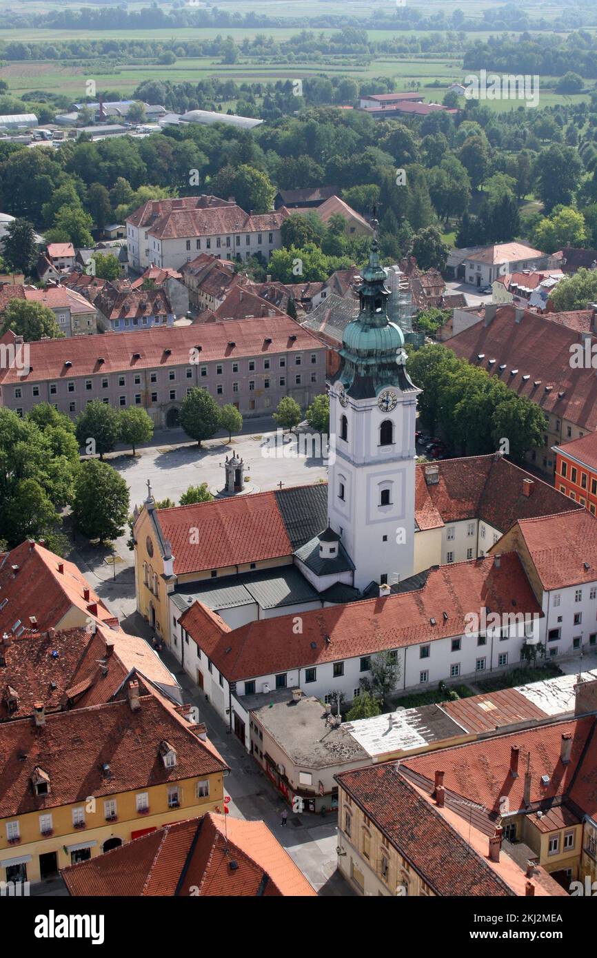 Parish Church of the Holy Trinity in Karlovac, Croatia Stock Photo - Alamy