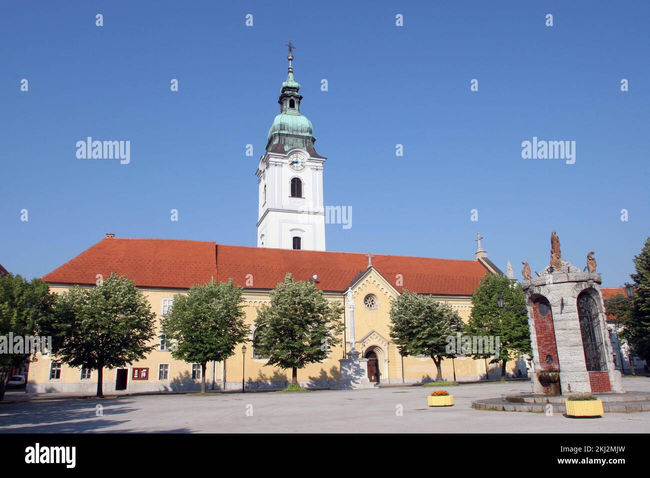 Parish Church of the Holy Trinity in Karlovac, Croatia Stock Photo - Alamy