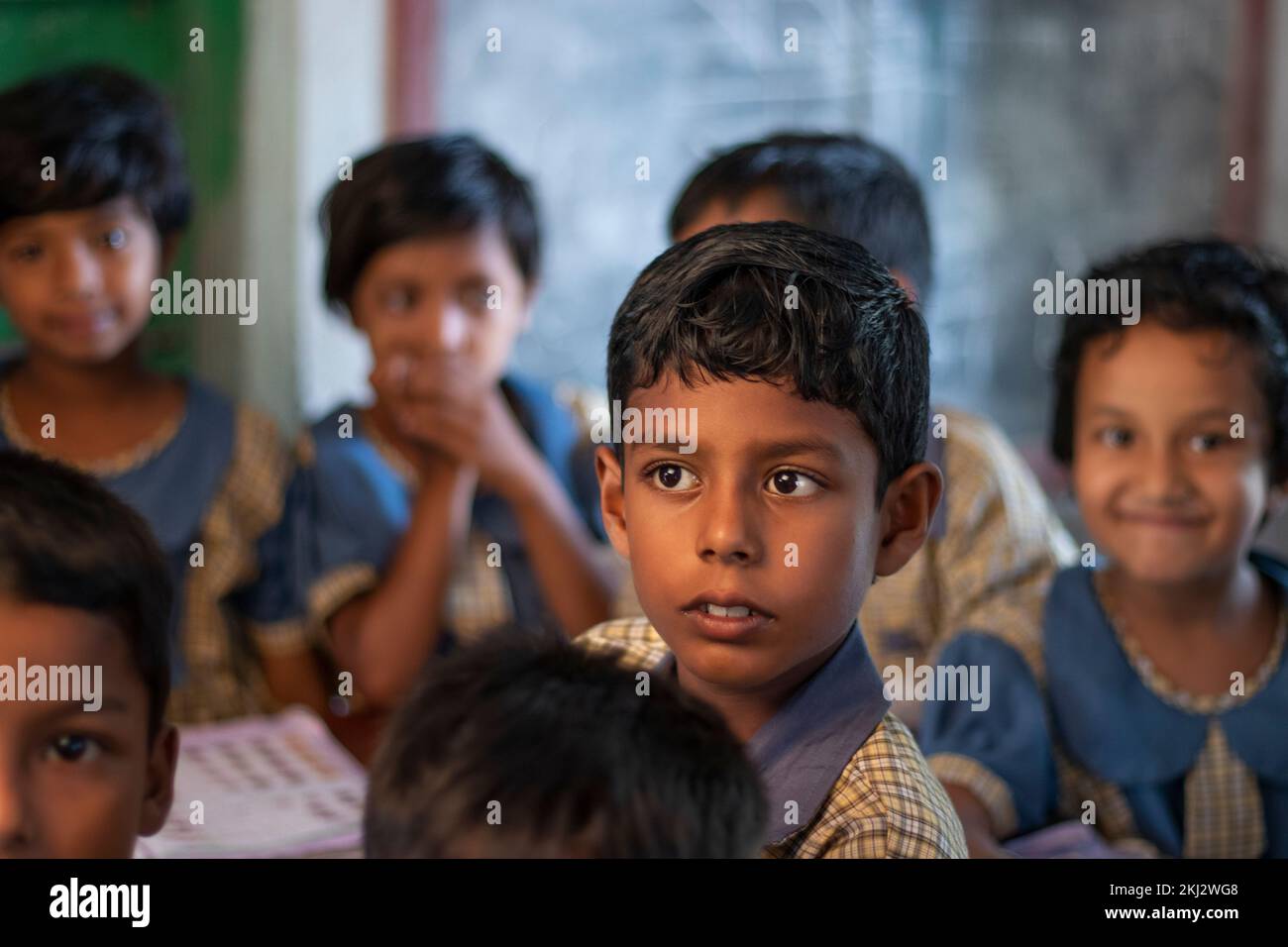 school Students studying in classroom Stock Photo - Alamy