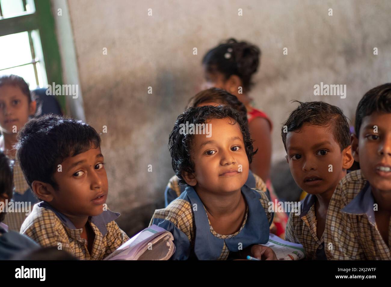school Students studying in classroom Stock Photo - Alamy