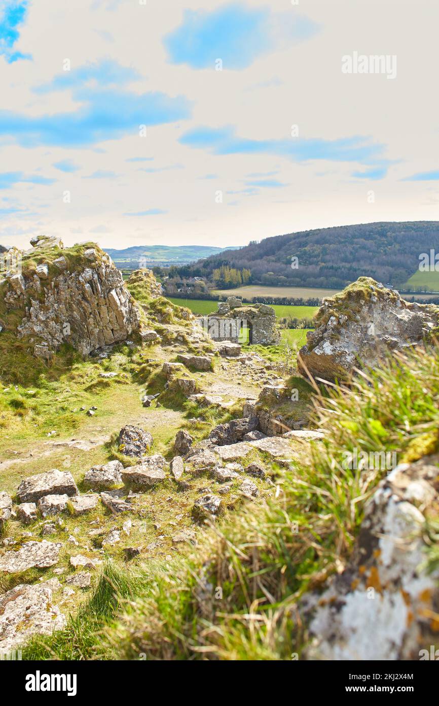 Rock of Dunamase Castle Is A Historic building That Is Located in ...