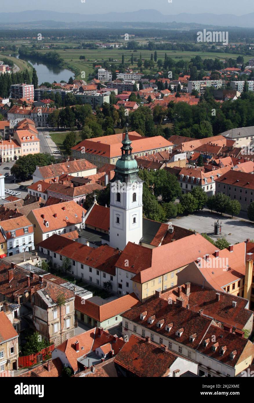 Parish Church of the Holy Trinity in Karlovac, Croatia Stock Photo - Alamy