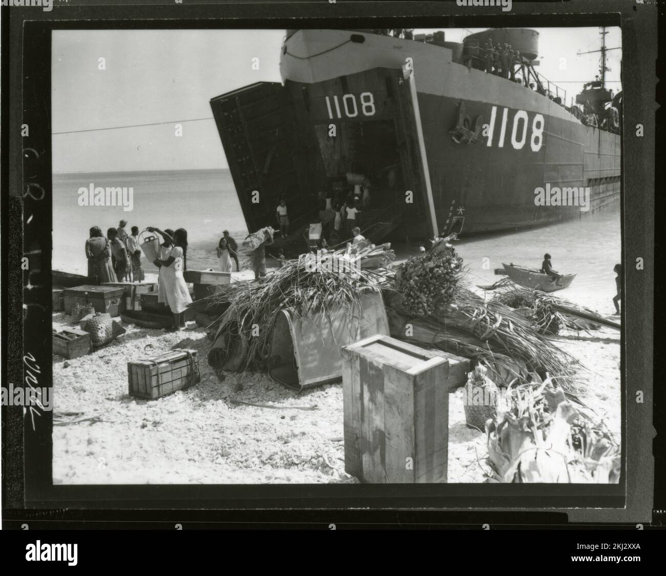 Project 18 - Operation Crossroads (Bikini) Test Activities. Natives ...