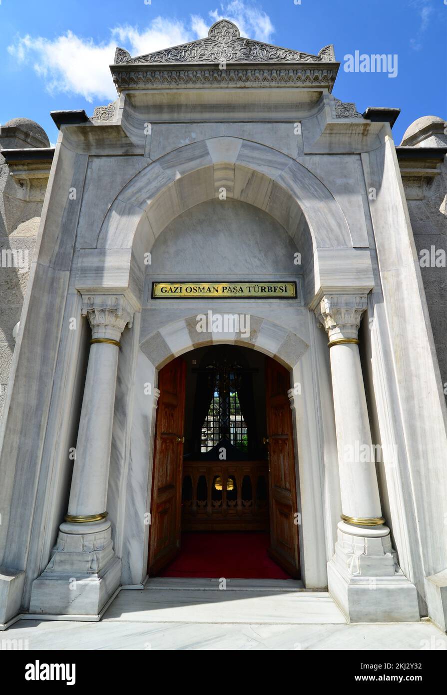 Gazi Osman Pasha Tomb - İstanbul - TURKEY Stock Photo - Alamy