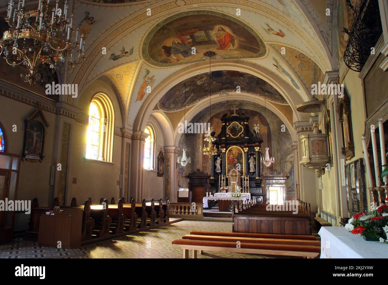 Parish Church of the Holy Trinity in Karlovac, Croatia Stock Photo - Alamy