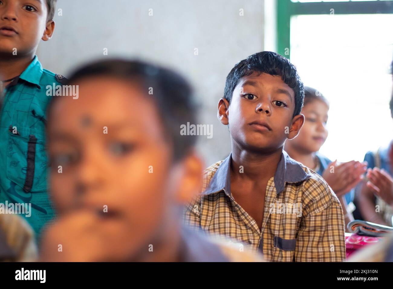 school Students studying in classroom Stock Photo - Alamy