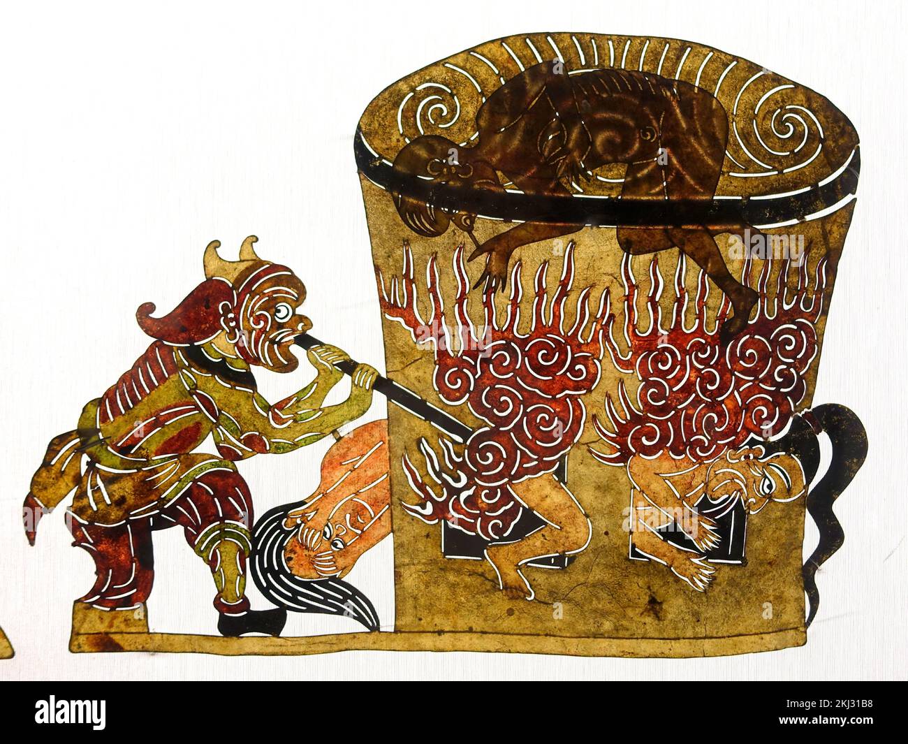 Shadow Puppet from Shaanxi Province Stock Photo - Alamy