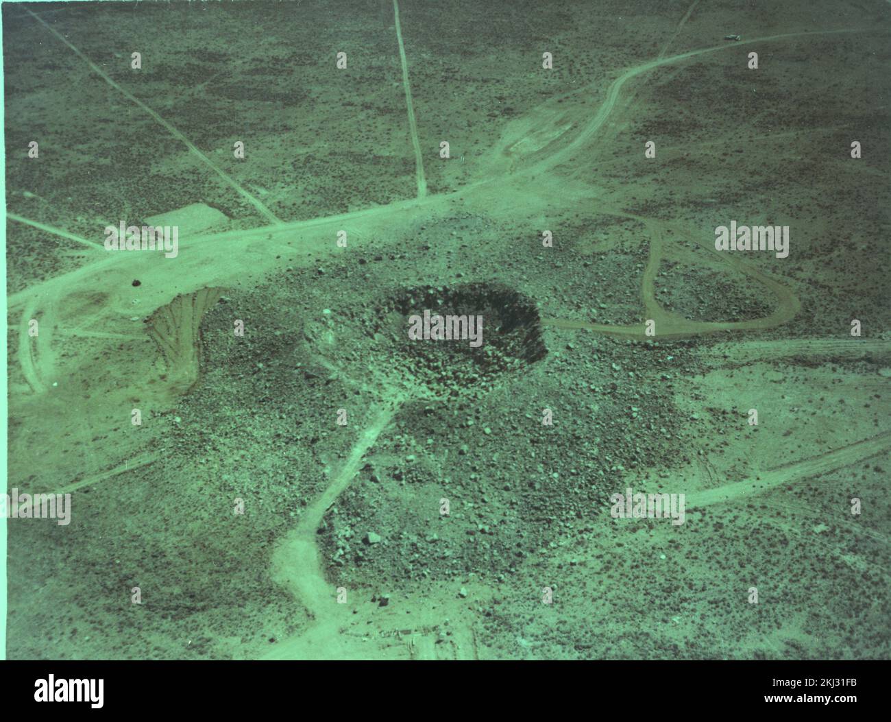 Aerial nuclear test crater hi-res stock photography and images - Alamy