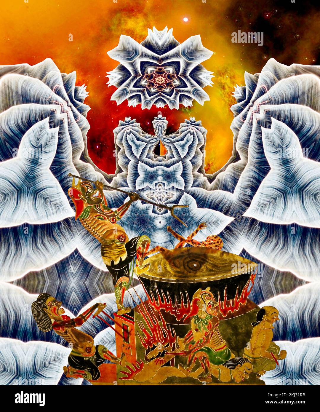 Captain Cadabra - Shadow Puppet from Shaanxi Province on contemporary ...