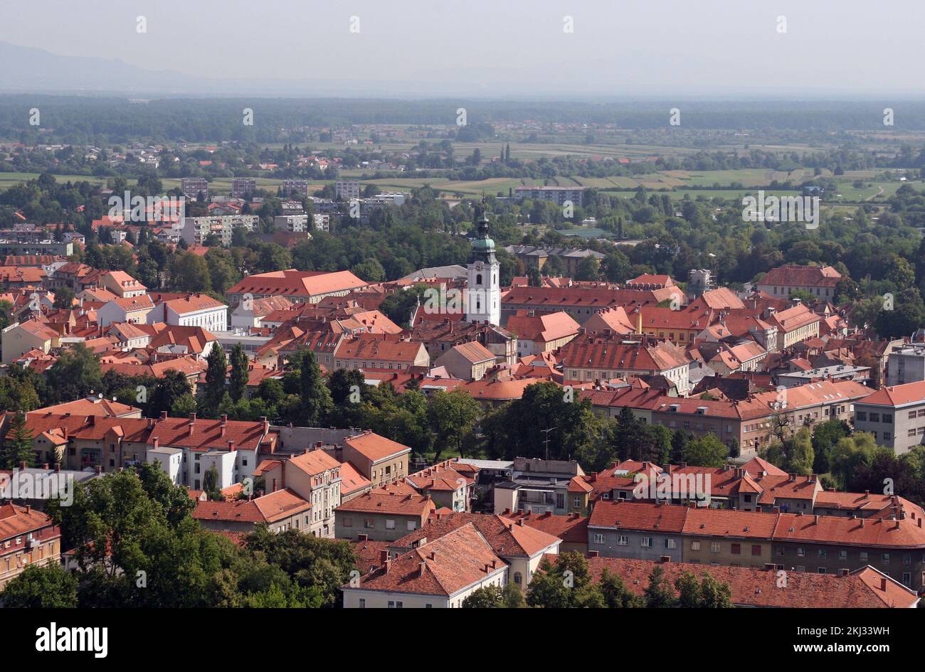 Parish Church of the Holy Trinity in Karlovac, Croatia Stock Photo - Alamy