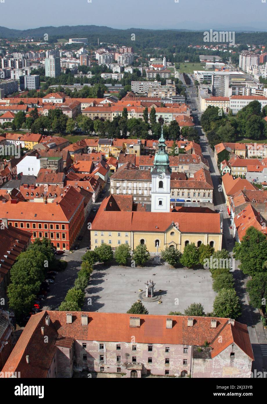 Parish Church of the Holy Trinity in Karlovac, Croatia Stock Photo - Alamy
