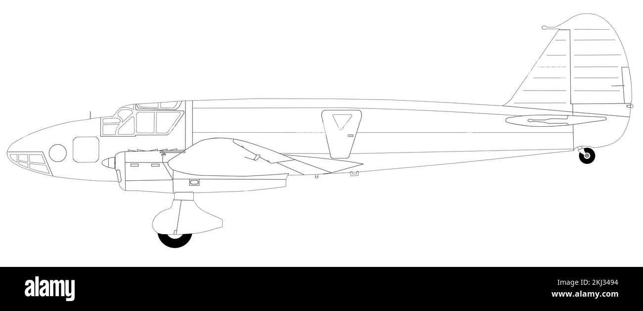 Caproni Ca.309 Ghibli Stock Photo - Alamy