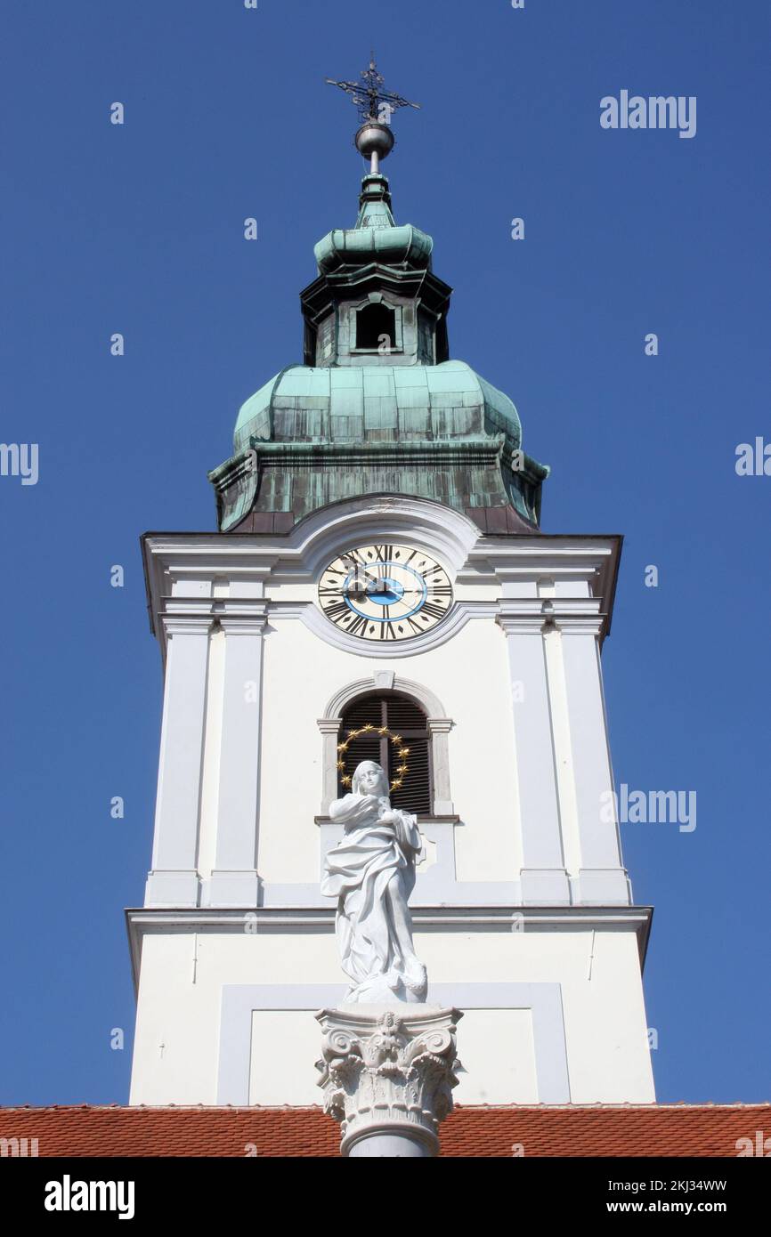 Parish Church of the Holy Trinity in Karlovac, Croatia Stock Photo - Alamy