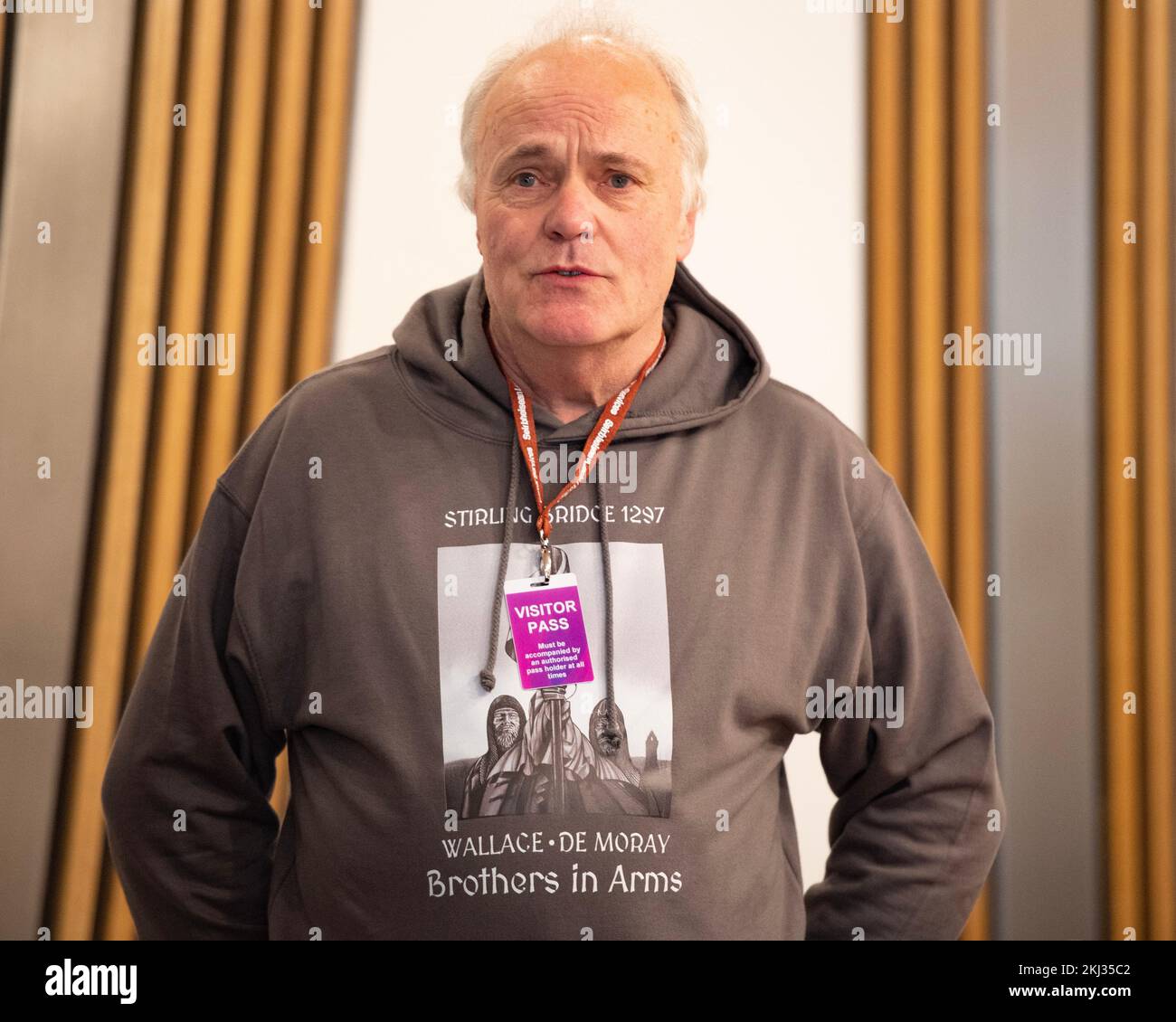 Edinburgh, Scotland, UK. 24 November 2022. PICTURED: Ted Christopher ...