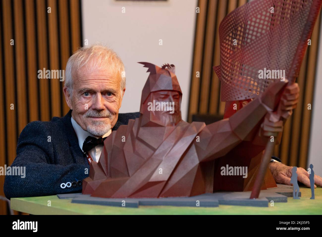 Edinburgh, Scotland, UK. 24 November 2022. PICTURED: Sculpture ...