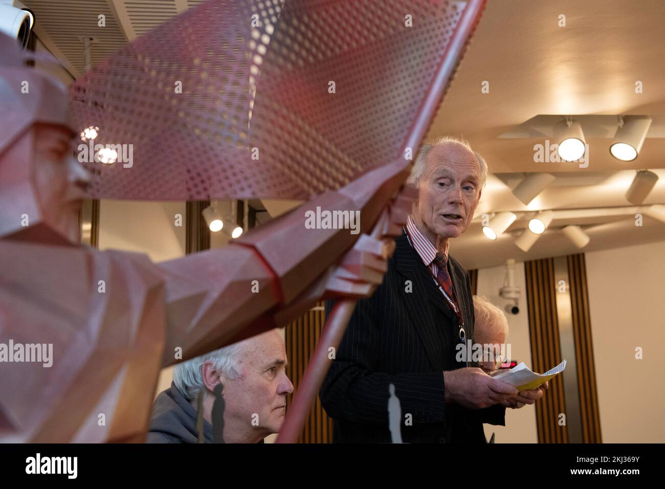Edinburgh, Scotland, UK. 24 November 2022. PICTURED: Guardians of ...