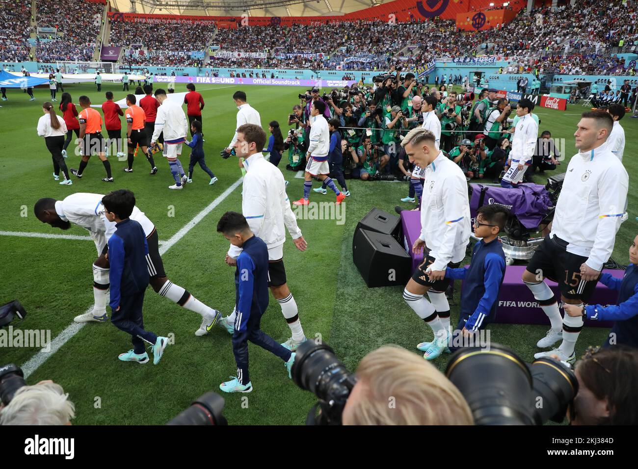 23rd November 2022; Khalifa International Stadium, Al Rayyan, Qatar ...