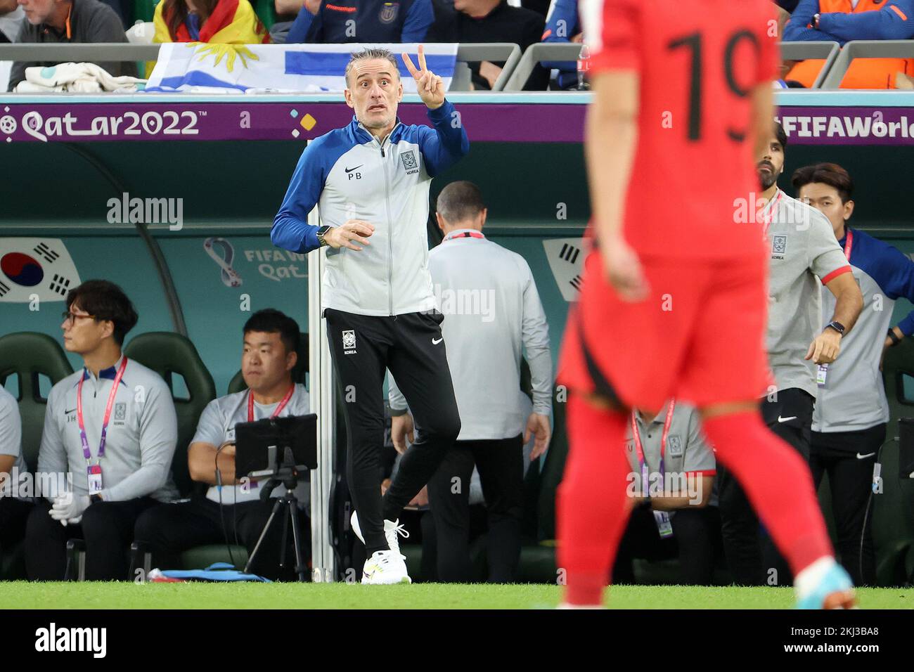 Coach of South Korea Paulo Bento during the FIFA World Cup 2022, Group ...