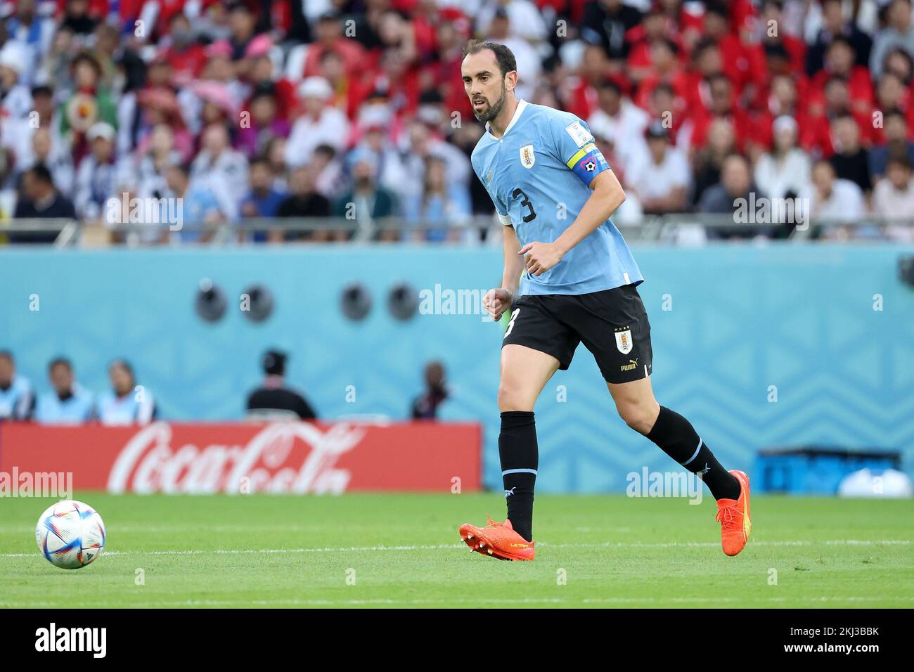 Diego Godin of Uruguay during the FIFA World Cup 2022, Group H football ...
