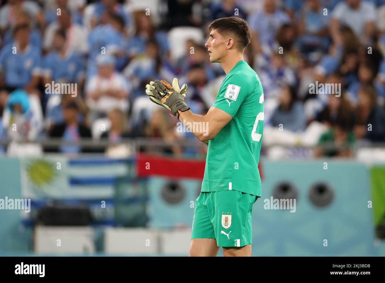 Goalkeeper of Uruguay Sergio Rochet during the FIFA World Cup 2022 ...