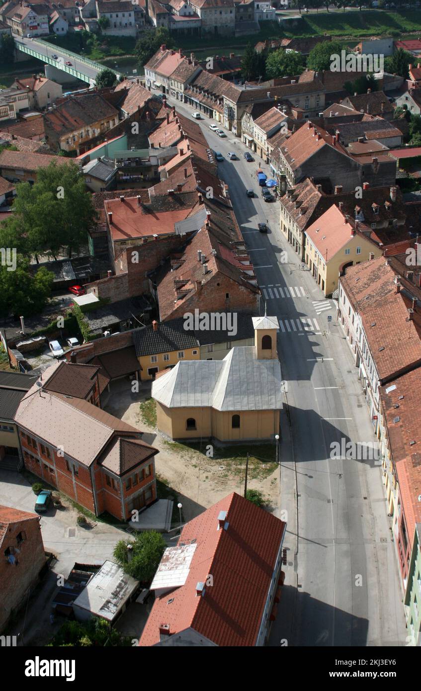 Parish Church of the Holy Three Kings in Karlovac, Croatia Stock Photo ...