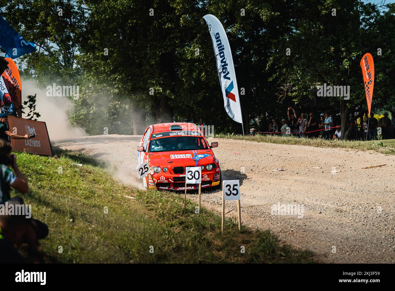 Rally Rokiskis Lithuania 2022 Stock Photo - Alamy