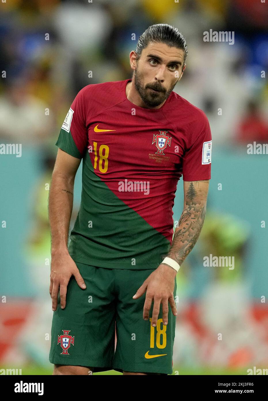 Portugal's Neves Ruben during the FIFA World Cup Group H match at ...