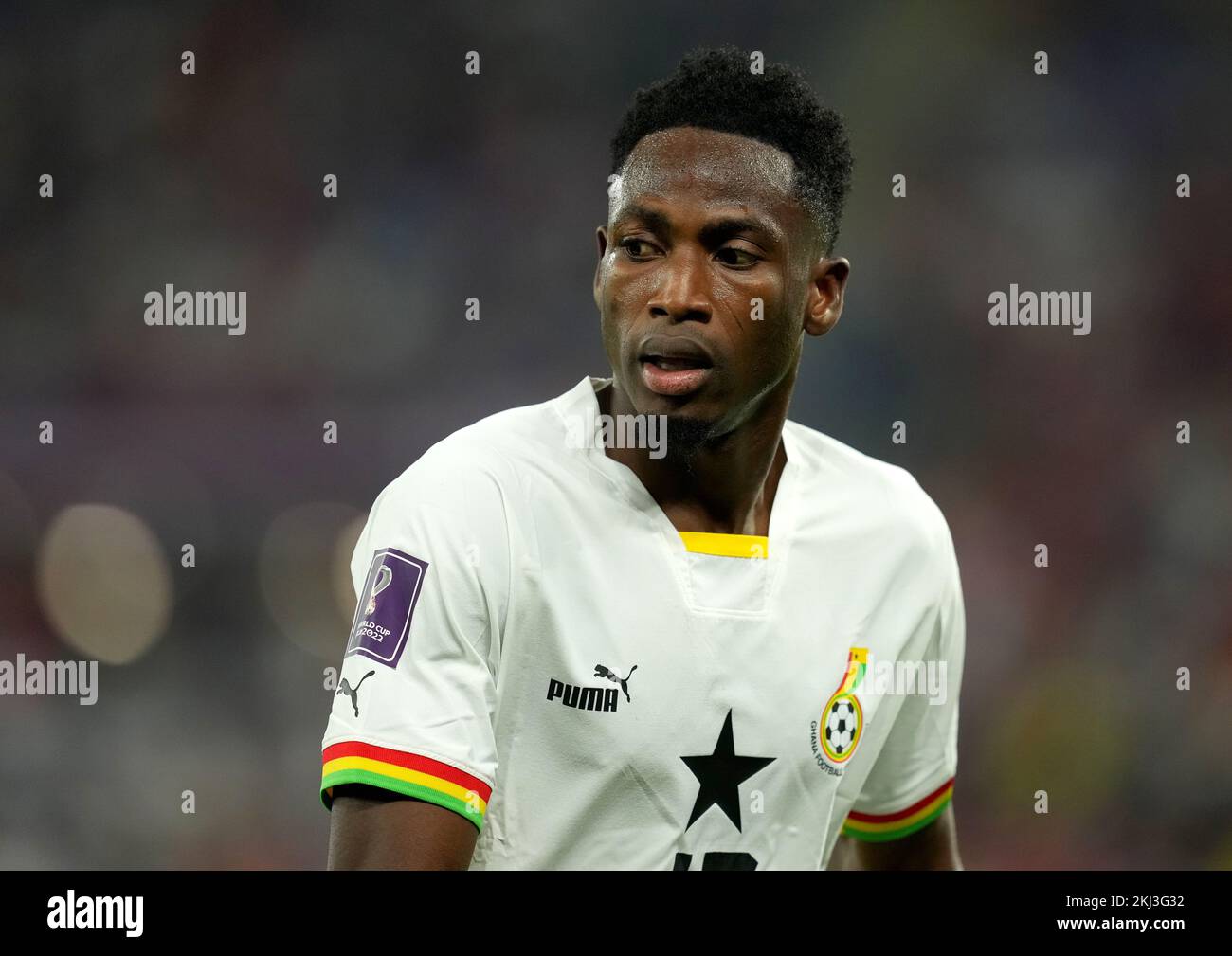 Ghana’s Baba Rahman during the FIFA World Cup Group H match at Stadium ...