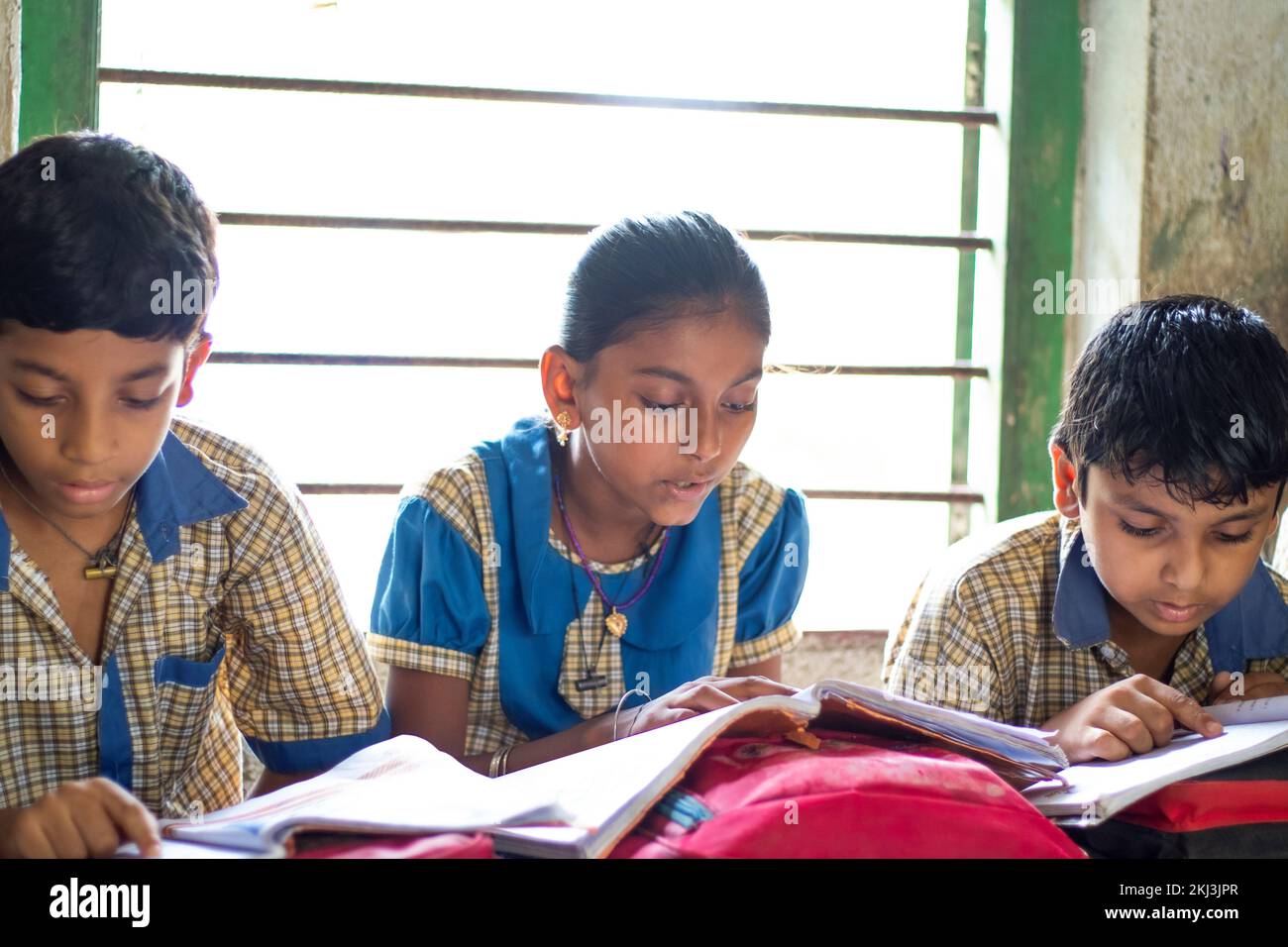 school Children's studying in classroom Stock Photo - Alamy