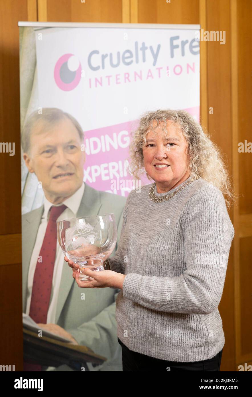 EDITORIAL USE ONLY Gill Lee, the Westminster Office Manager for the ...