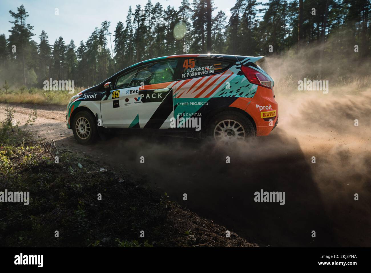Rally Rokiskis Lithuania 2022 Stock Photo - Alamy