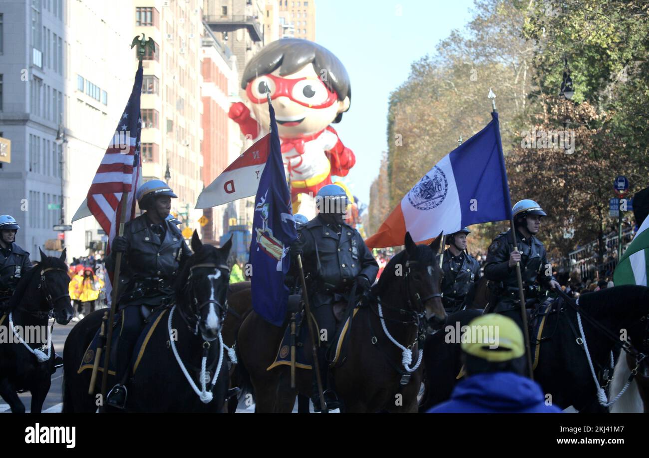 New York, USA. 24th Nov, 2022. (NEW) MacyÃ¢â‚¬â„¢s Thanksgiving Day ...