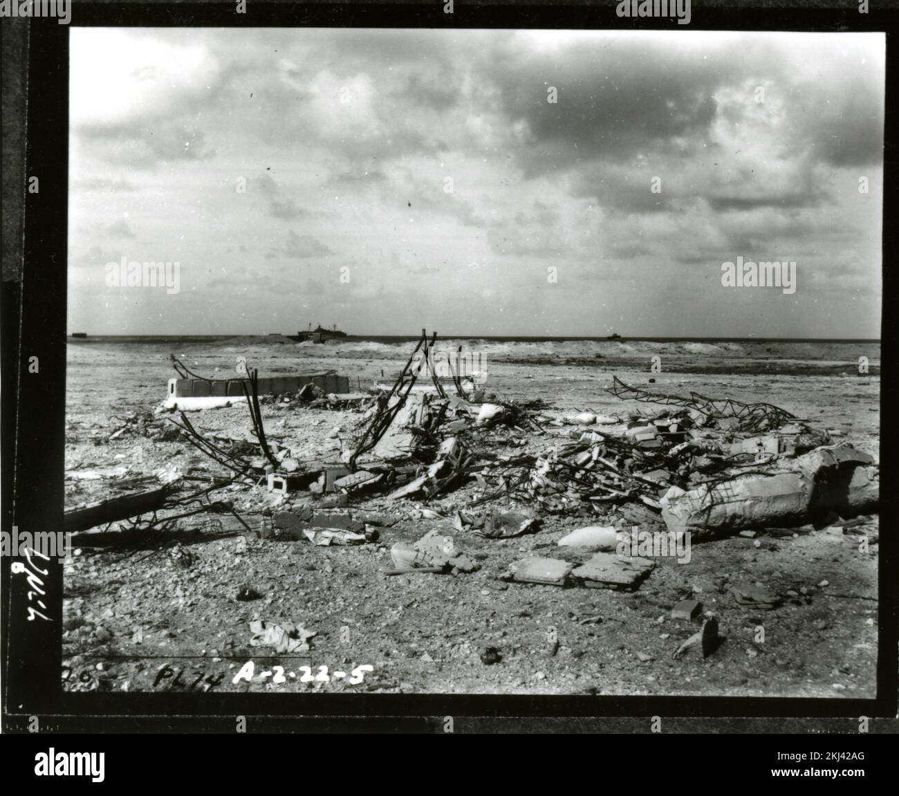 Project 20 - Operation Greenhouse (Enewetak) Test Activities. Post Shot ...