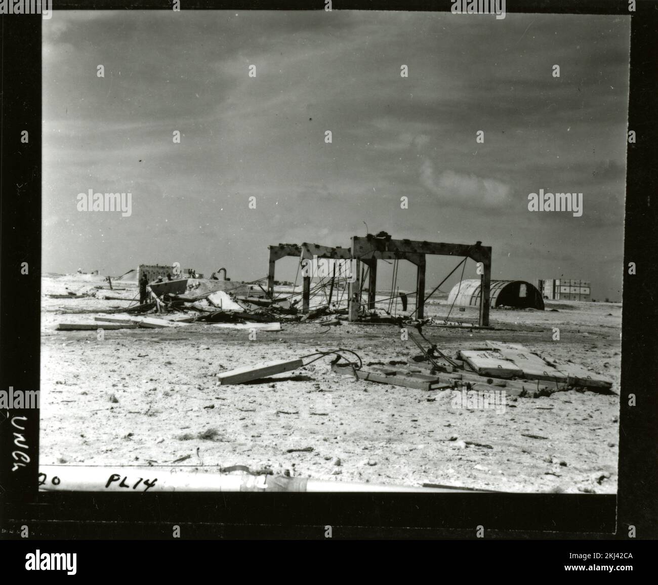 Project 20 - Operation Greenhouse (Enewetak) Test Activities. Post Shot ...