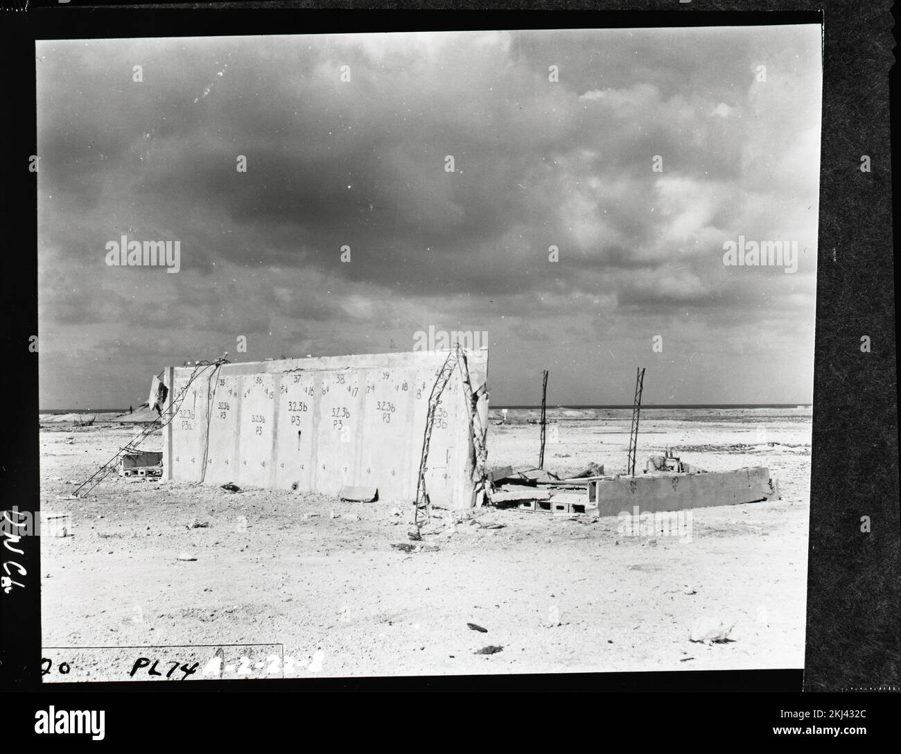 Project 20 - Operation Greenhouse (Enewetak) Test Activities. Post Shot ...