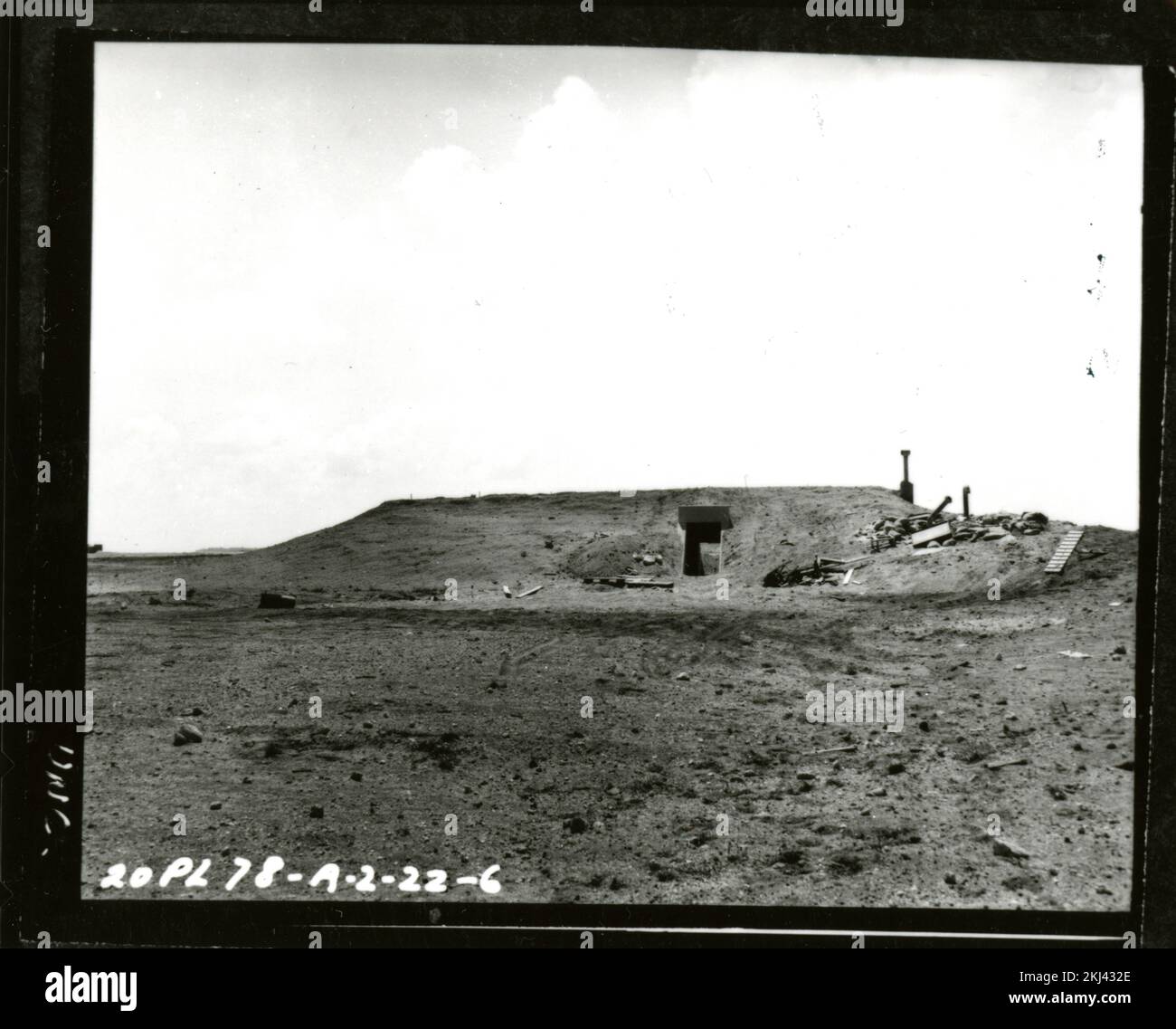 Project 20 - Operation Greenhouse (Enewetak) Test Activities. Post Shot ...