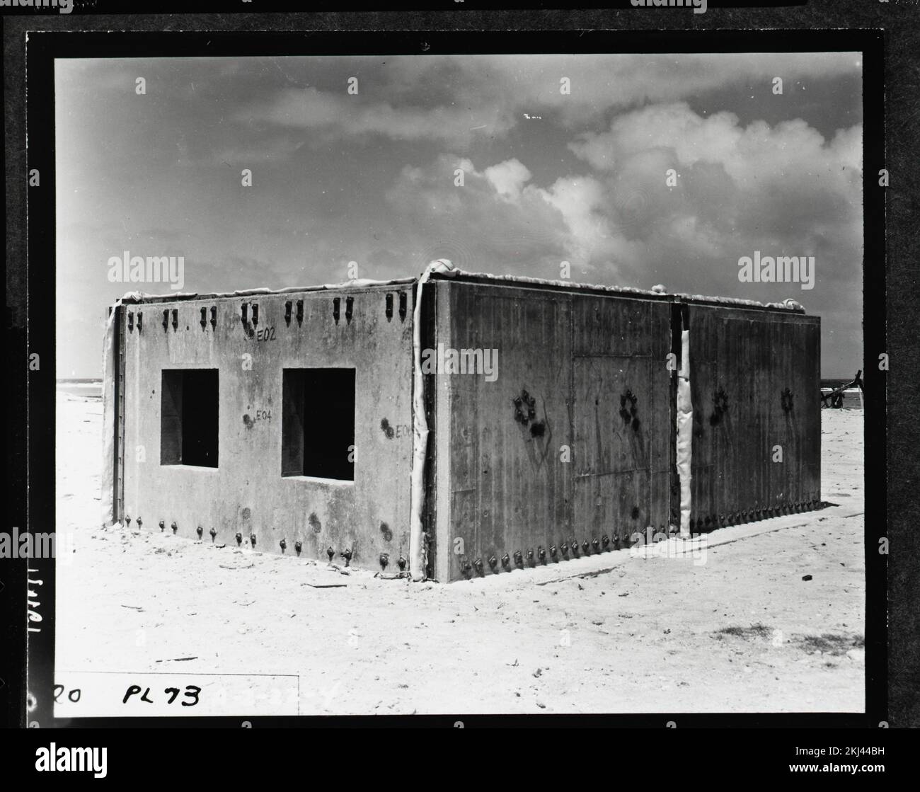 Project 20 - Operation Greenhouse (Enewetak) Test Activities. Post Shot ...