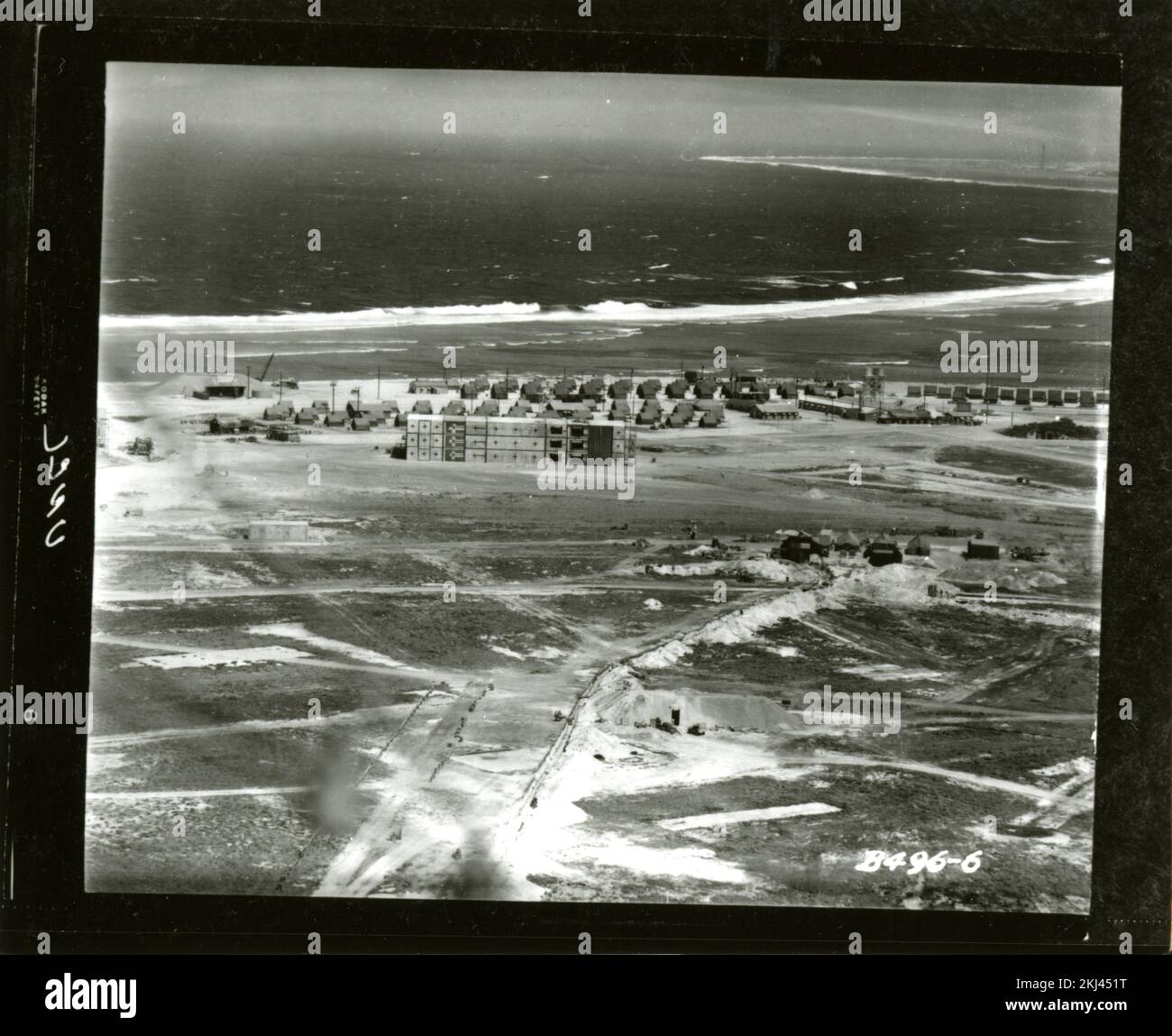 Project 20 - Operation Greenhouse (Enewetak) Test Activities. View from ...