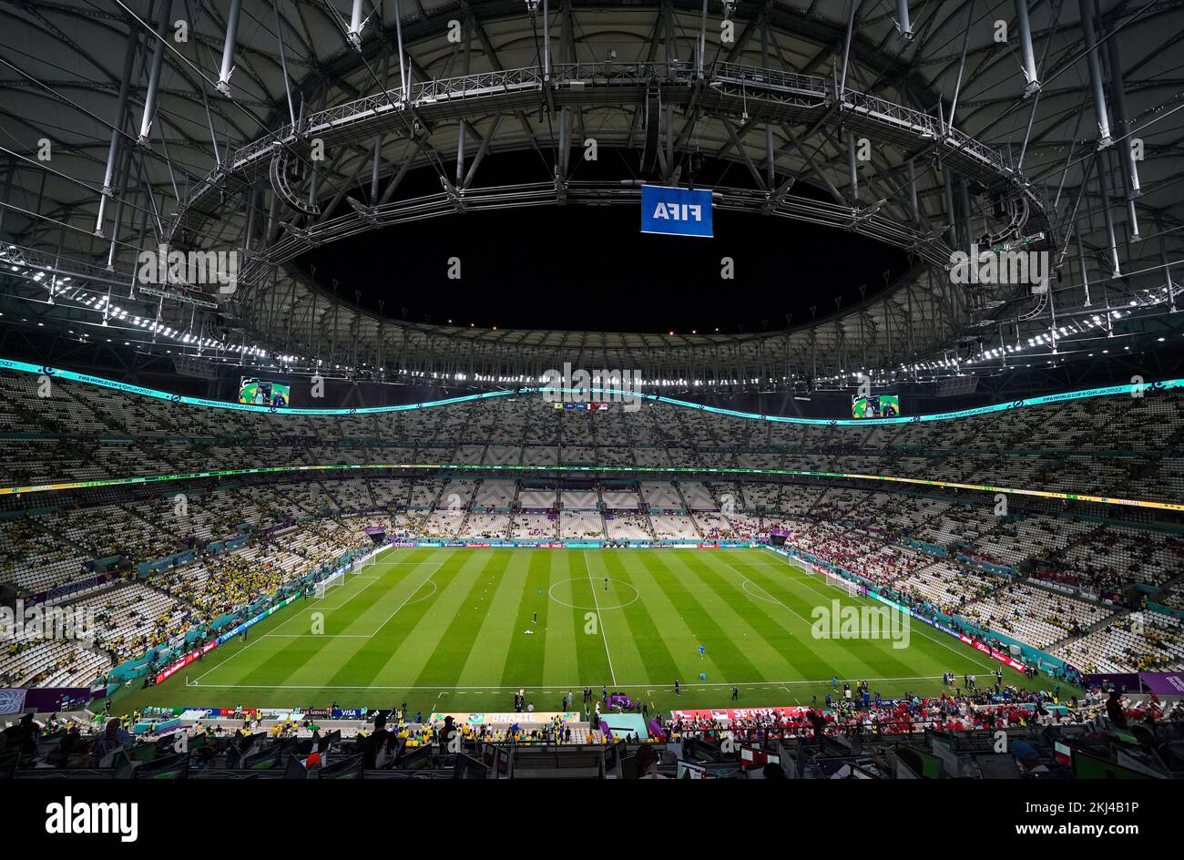 Lusail stadium view inside hi-res stock photography and images - Alamy