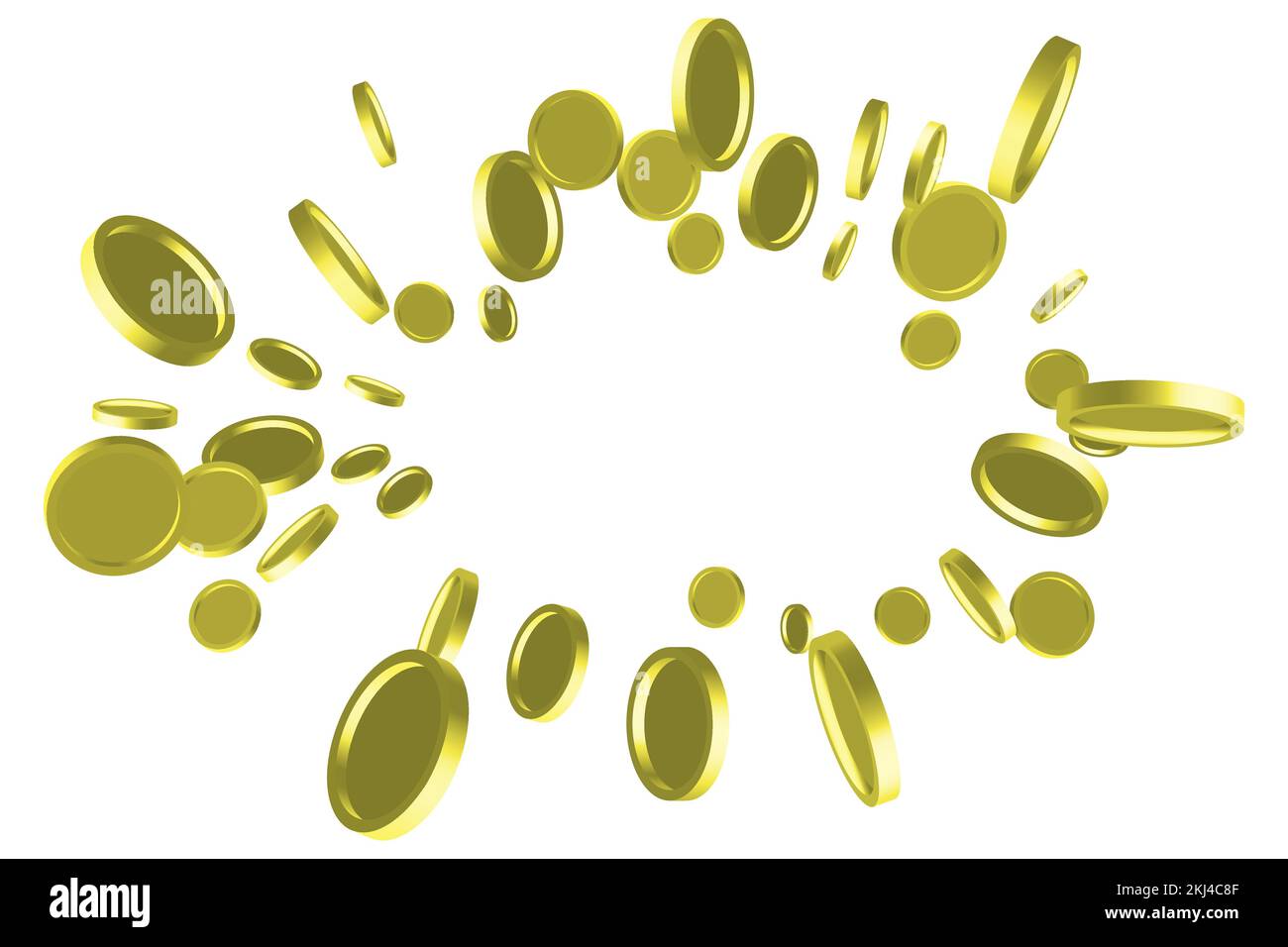 Rotating coin Stock Vector Images - Alamy