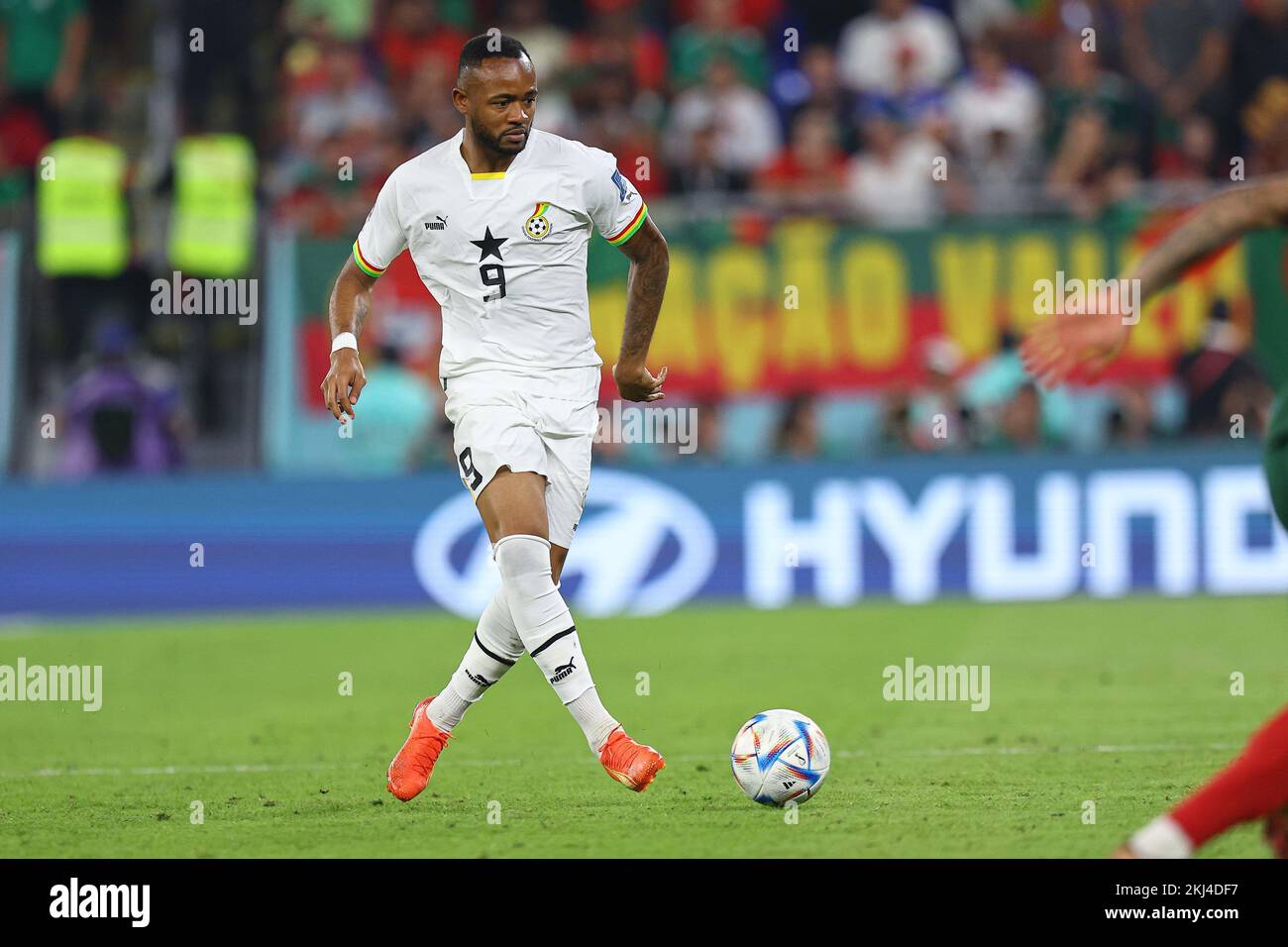 Jordan Ayew during the FIFA World Cup Qatar 2022 Group H match between ...
