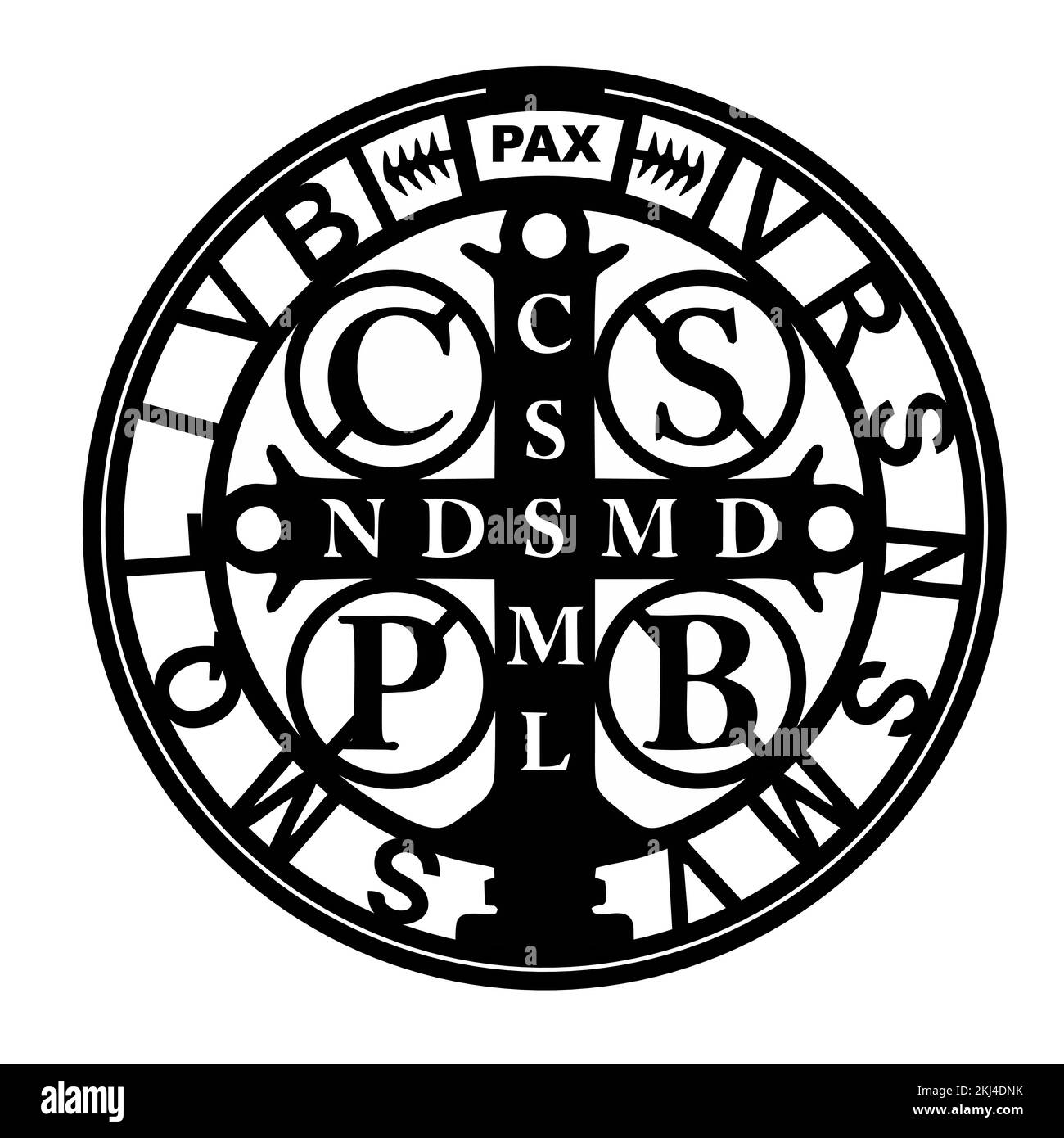 Saint bento Stock Vector Images - Alamy