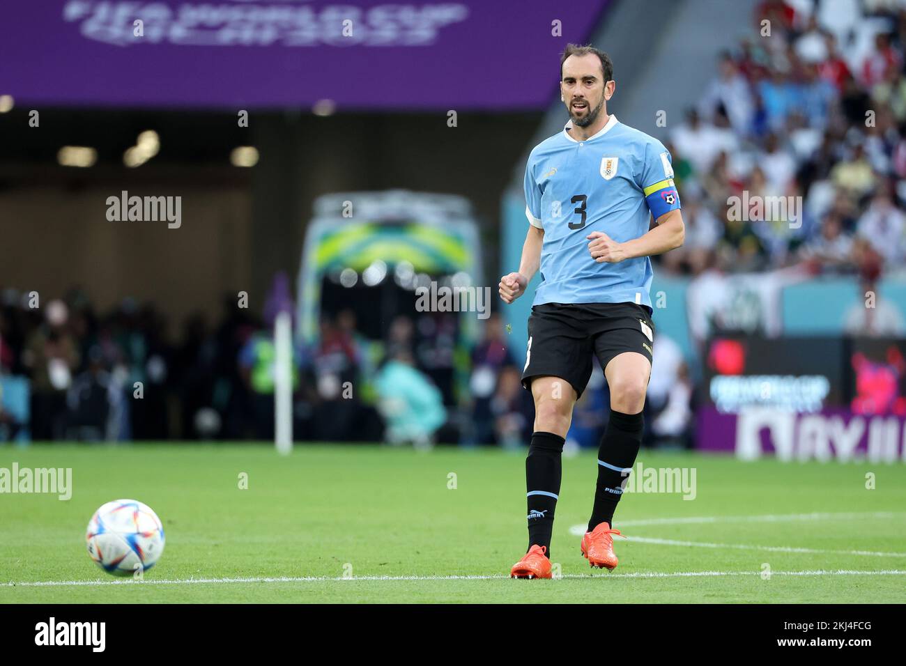 Diego Godin of Uruguay during the FIFA World Cup 2022, Group H football ...