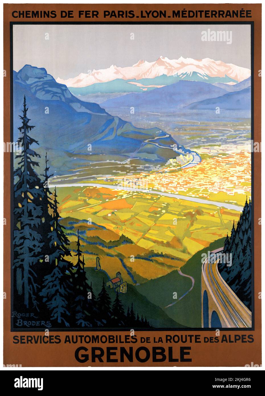 In train poster Cut Out Stock Images & Pictures - Alamy