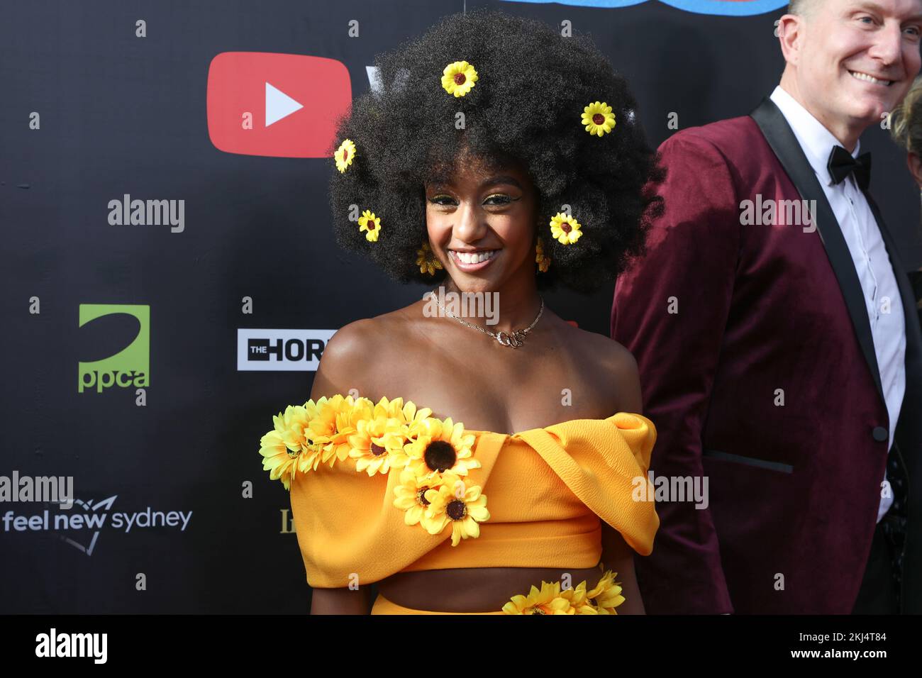 November 24, 2022: TESHAY HAWKINS walking the red carpet at the 36th ...