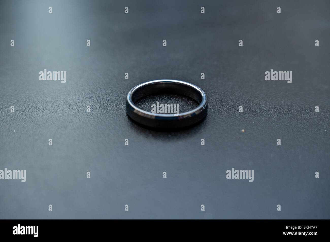 Male ring with black stone hi-res stock photography and images - Alamy