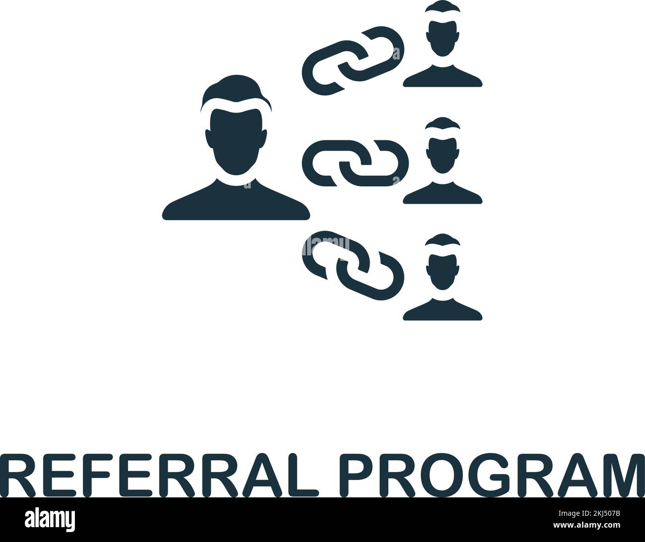 Referral Program icon. Monochrome simple Talent Development icon for ... Referral Program icon. Monochrome simple Talent Development icon for ...
